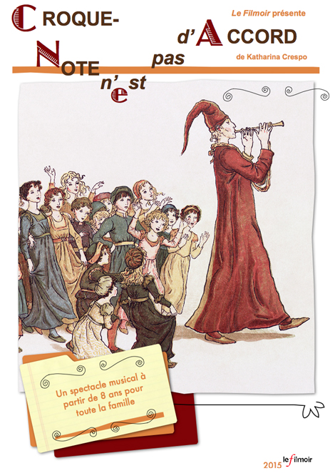 Spectacle jeune public "Croque note n'est pas d'accord" - Oukankoi